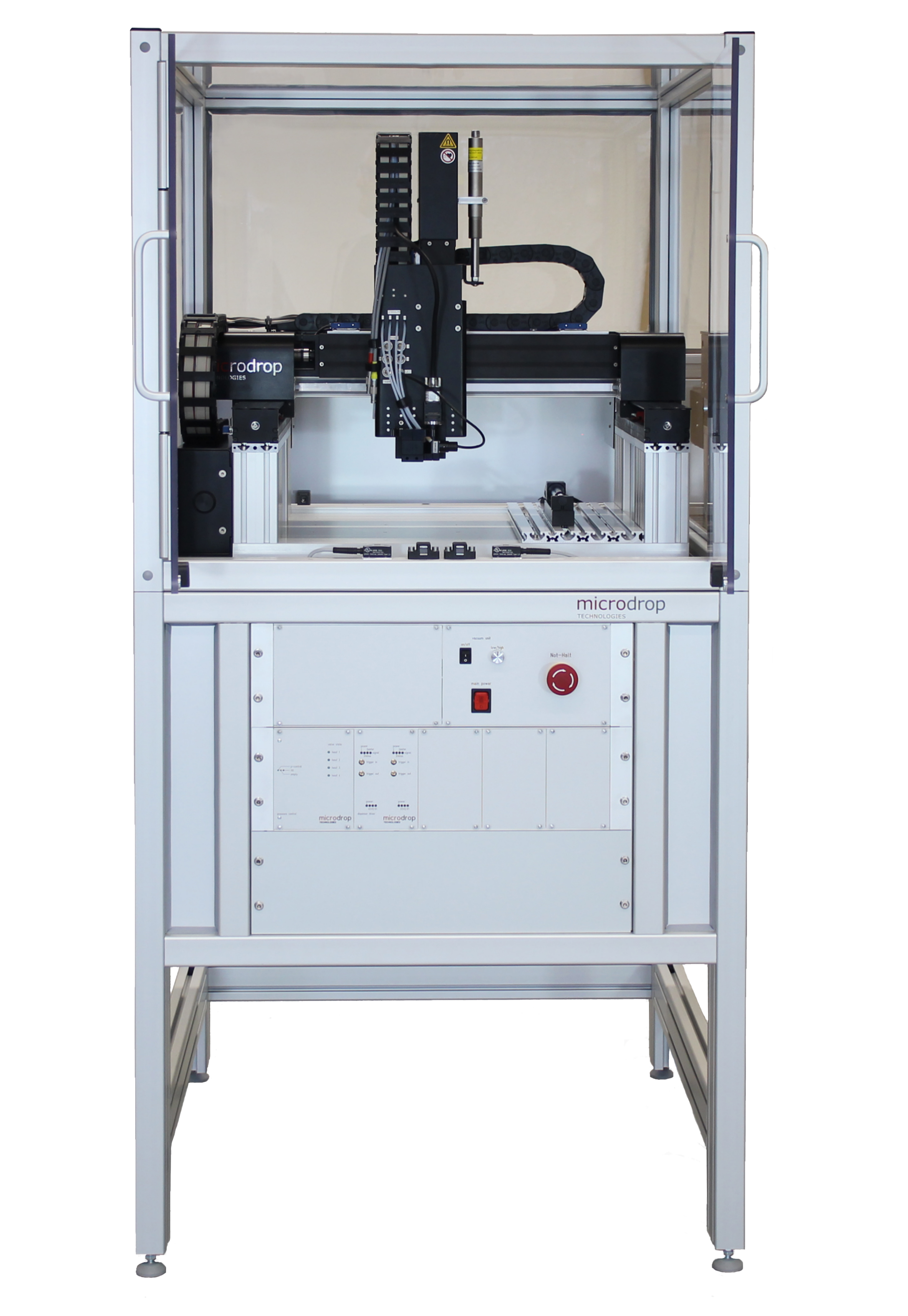 Microarray Printing Biochip Spotting On Autodrop Positioning Systems Microdrop Technologies Gmbh
